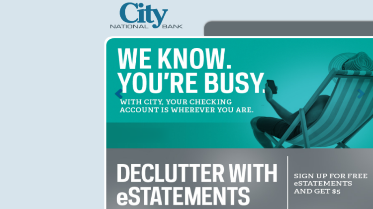 City National Bank Promotions: $200 Checking Bonus [KY, OH, VA, WV] (YMMV)